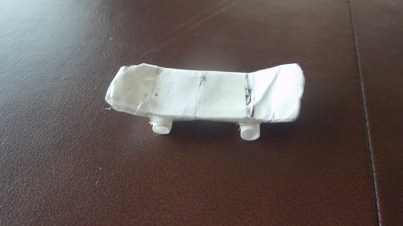 how to make a paper fingerboard - YouTube