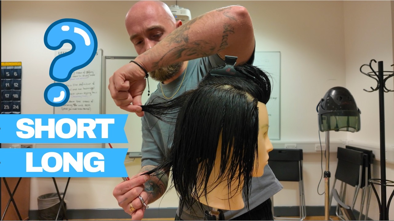 Men's Scissors Cut | Easy to Follow - YouTube