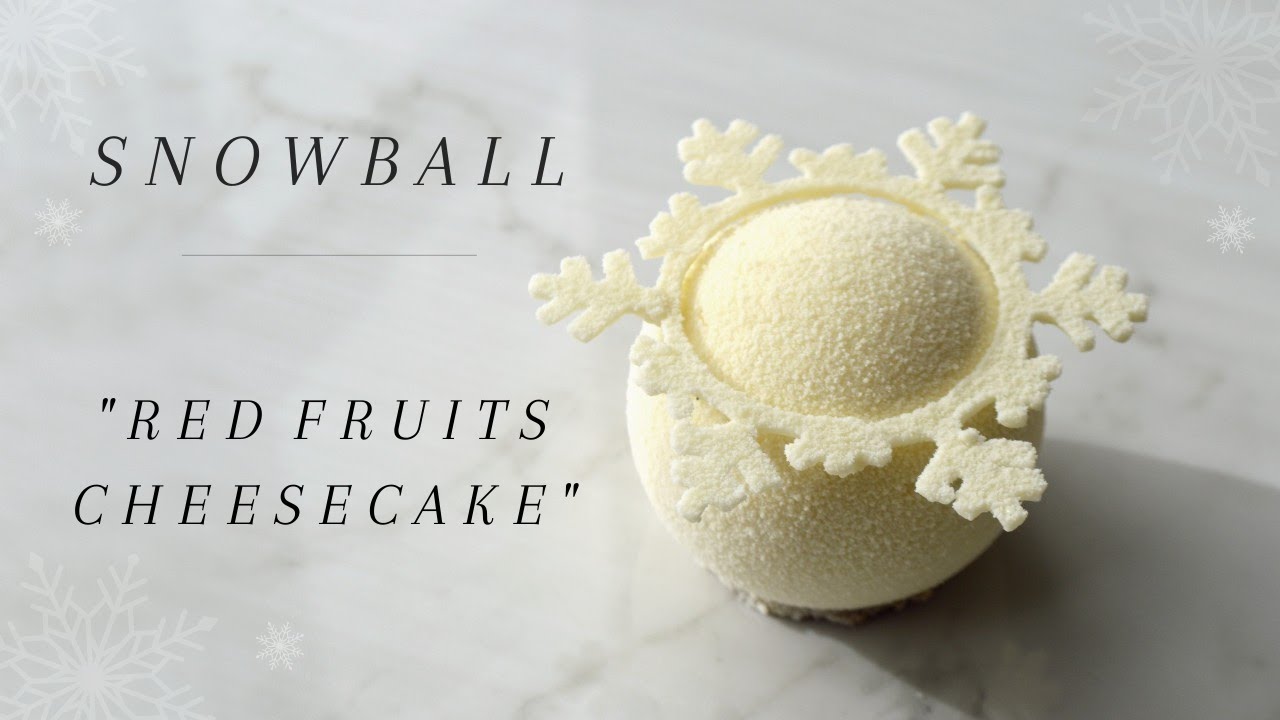 SNOWBALL Cheesecake ai Frutti Rossi | Denise Castagno | - YouTube