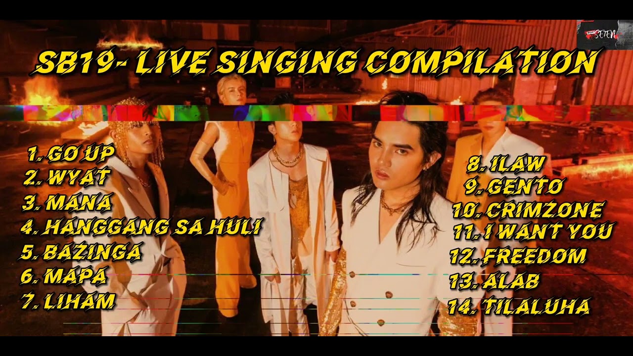 SB19 - LIVE SINGING COMPILATION - YouTube