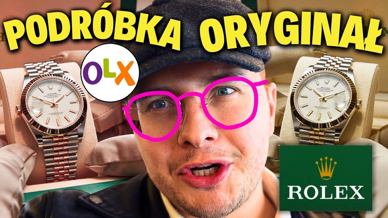 OSZUŚCI Z OLX SPRZEDAJĄ PODRÓBKI ROLEXA - PODRÓBKA vs. ORYGINAŁ - JAK ...