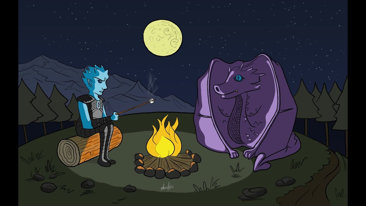 Drawing Night King and Viserion from Game of Thrones (Comic ...