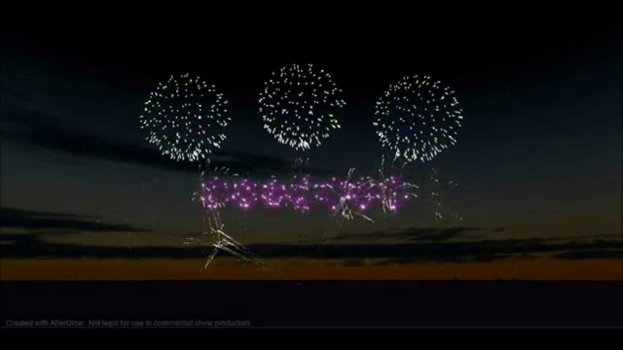 Afterglow Fireworks- The Script - YouTube