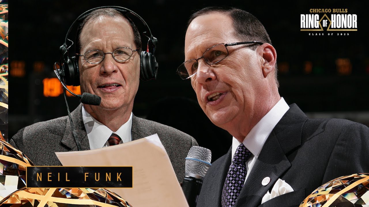 The Voice: Neil Funk's Journey to the Chicago Bulls Ring of Honor - YouTube