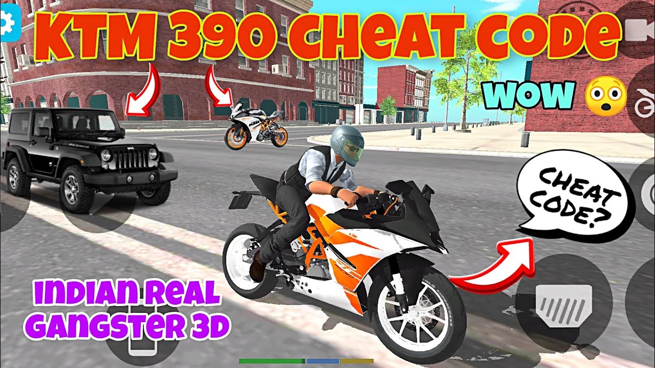 ktm 390 cheat code| KTM cheat code and color change| indian real ...