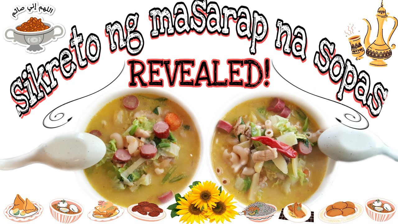 How to make Sopas | Chicken macaroni soup, panlasang pinoy - YouTube
