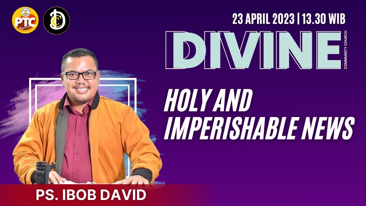 Divine Community Church | 23/04/2023 | PS. IBOB DAVID - YouTube