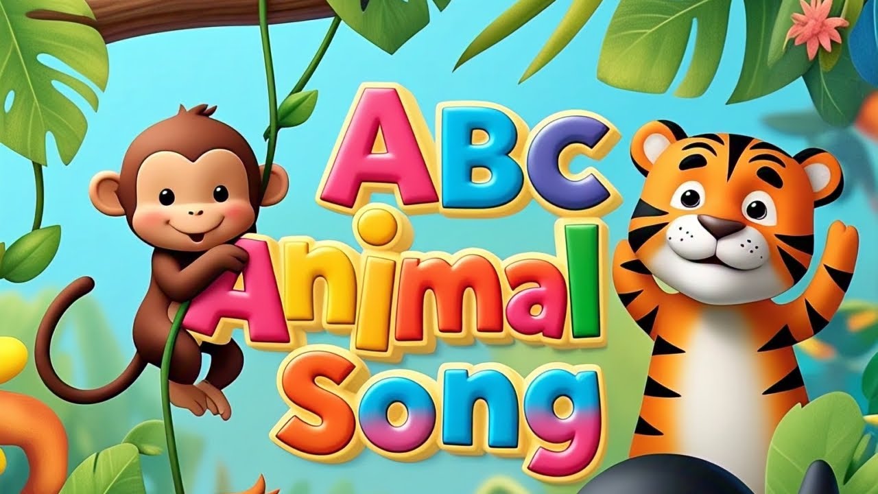 ABC Animal Song – Fun & Energetic Alphabet Dance for Kids! 🎶🦁🐘 - YouTube