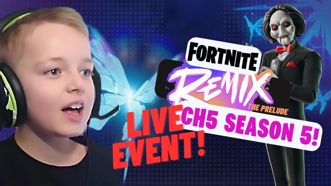 FORTNITE *Remix the Prelude* LIVE EVENT for end of Chapter 5 SEASON 4 ...