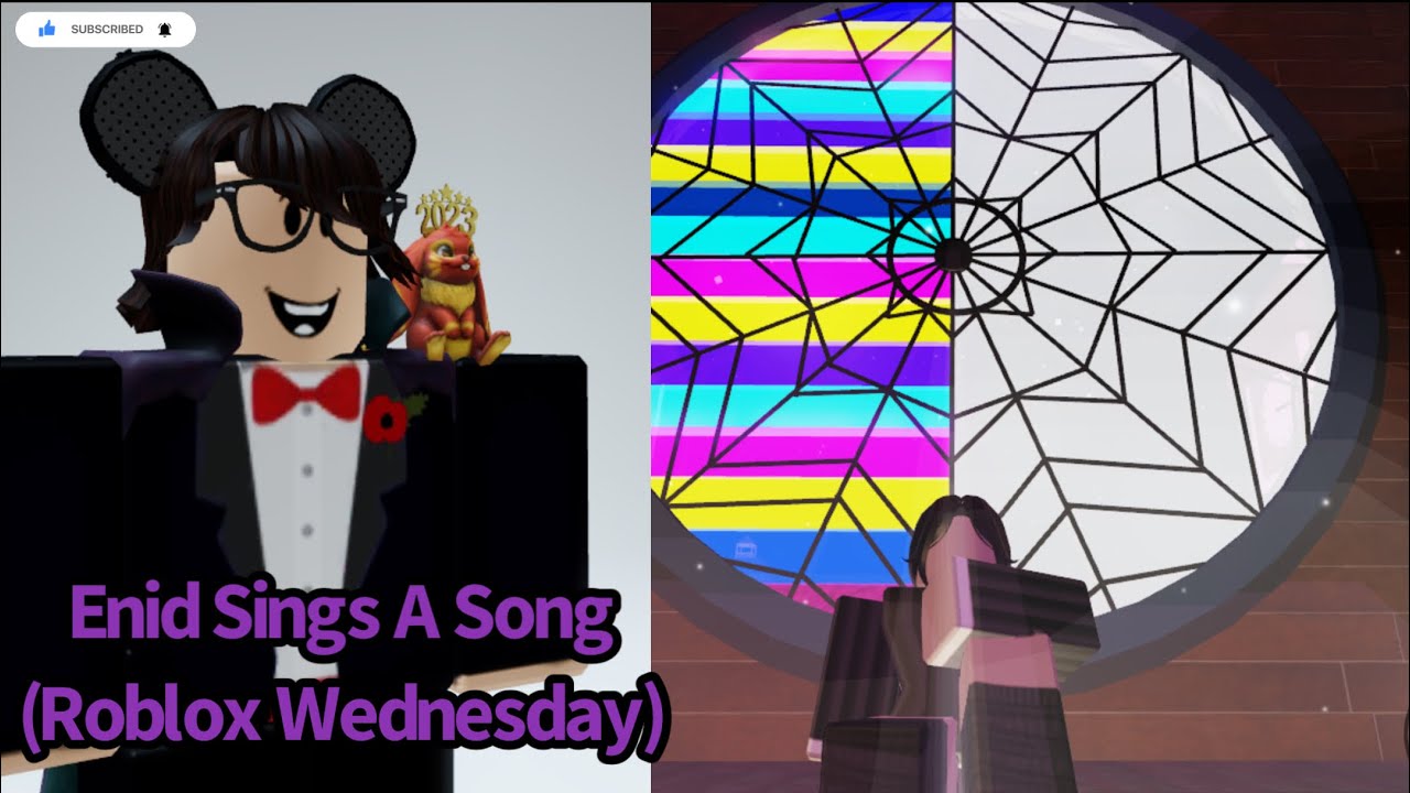 Wednesday Roblox | Enid Sings A Song 🎶 - YouTube