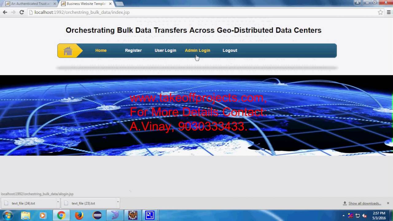 Orchestrating Bulk Data Transfers across Geo-Distributed Datacenters ...