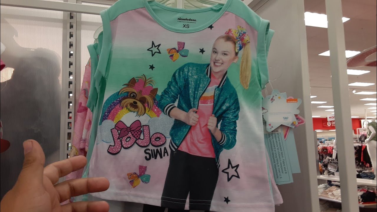 JOJO SIWA MERCH AT TARGET - YouTube