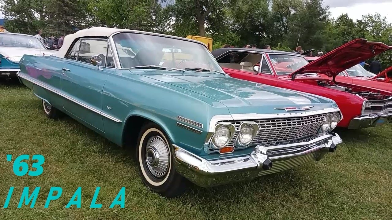 7 30 22 FACTORY CORRECT '63 CHEVY IMPALA RAGTOP SEEN AT GRANBY QC SHOW ...