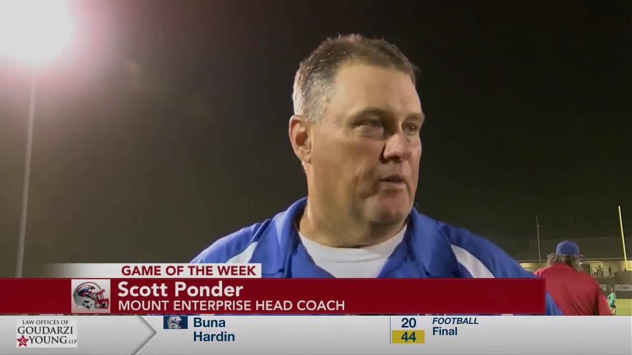 Coach Interview: Mt. Enterprise's Scott Ponder - YouTube
