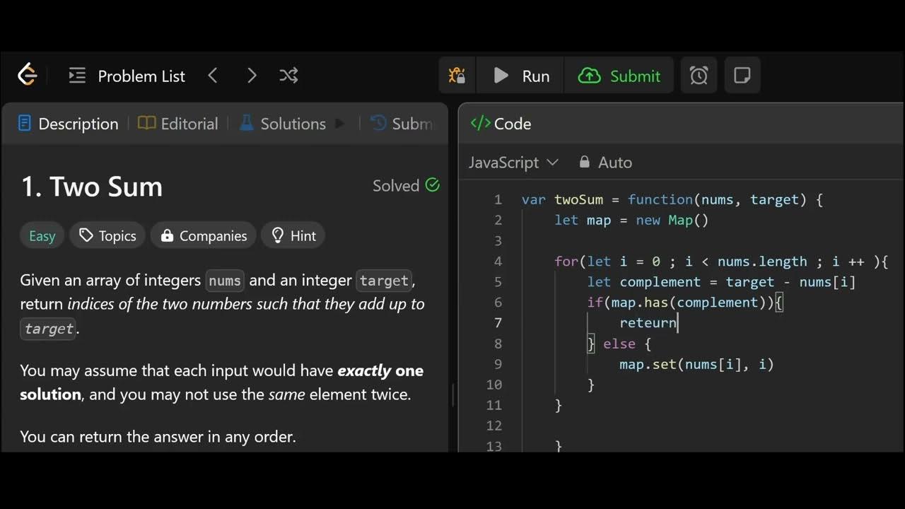 doing leetcode everyday until I get a job (day 76) - YouTube