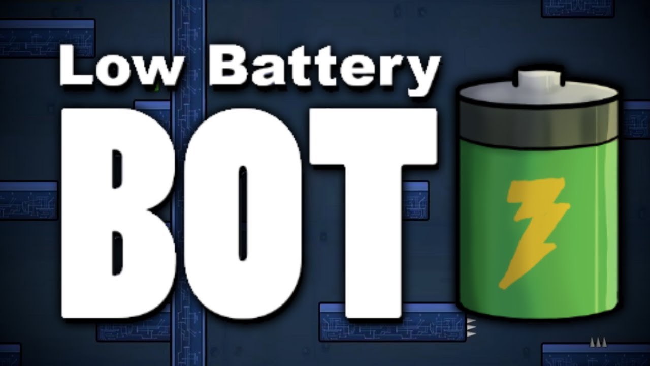 Perfecto para Speedruns | Low Battery Bot - YouTube