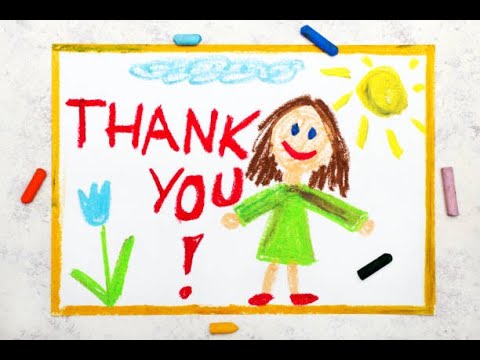 Thank you note I Parts of Thank you note I Grade 2 & 3 - YouTube