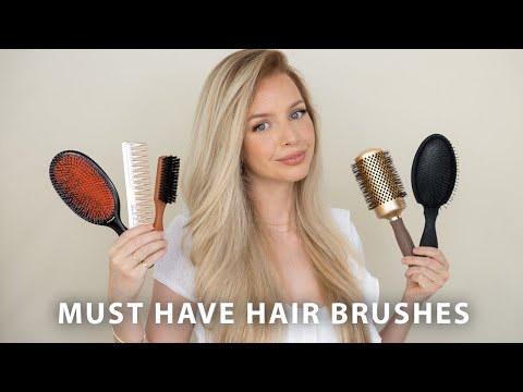 5 MUST HAVE HAIR BRUSHES  🙌🏻✨