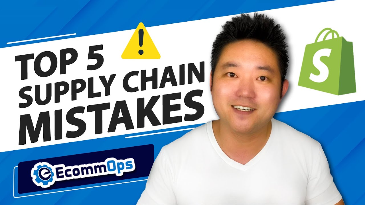 Top 5 Supply Chain Mistakes | What prevents successful dropshipping ...