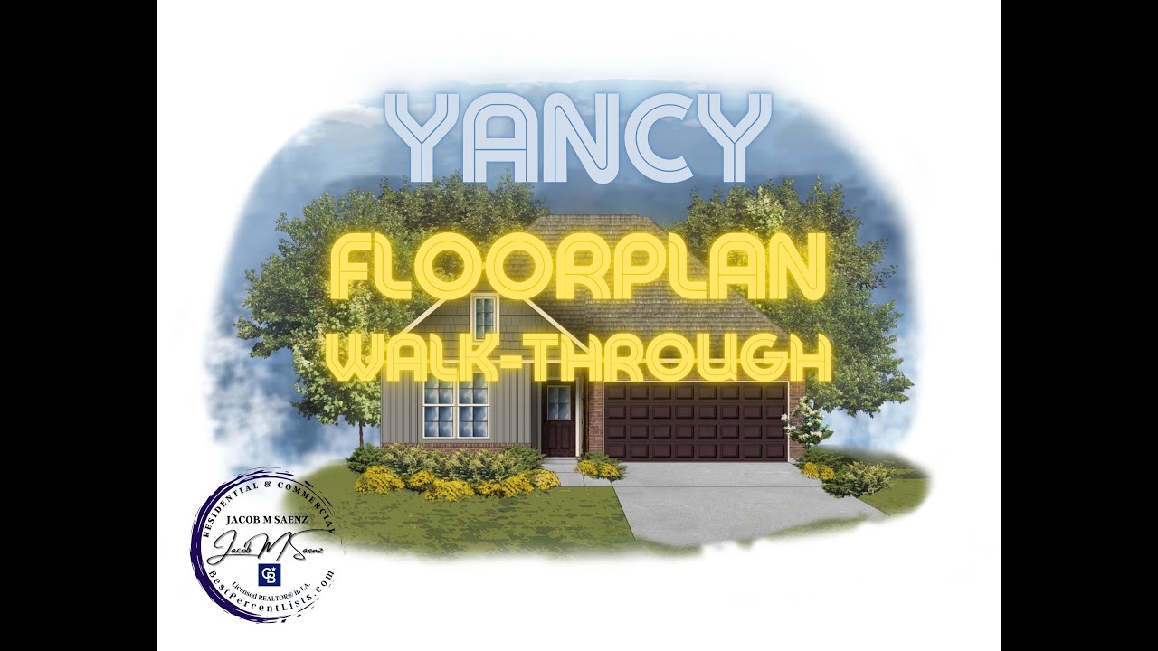 DSLD Yancy Floor Plan Walk Through by Jacob Saenz - YouTube