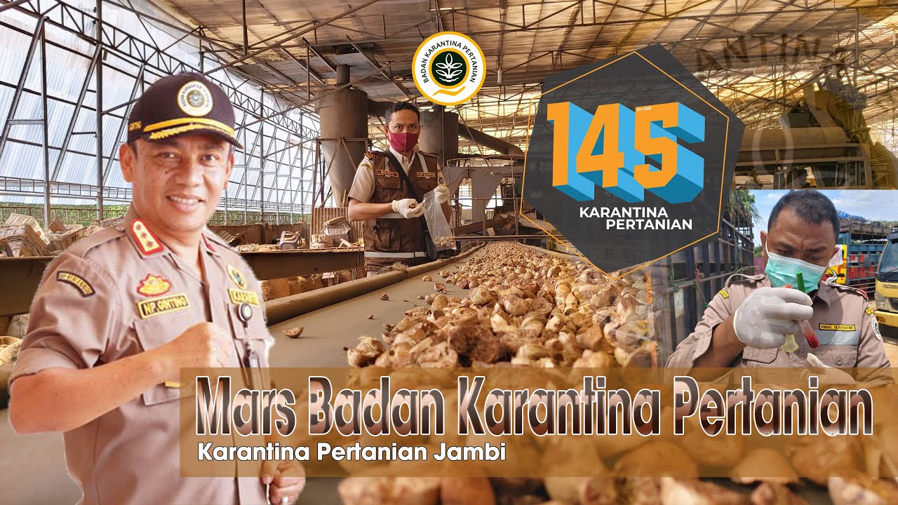 MARS BADAN KARANTINA PERTANIAN | BALAI KARANTINA PERTANIAN KELAS I JAMBI - YouTube