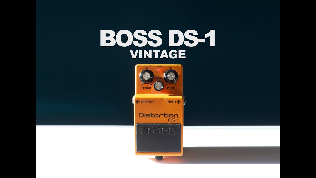 Boss DS1 vintage - YouTube