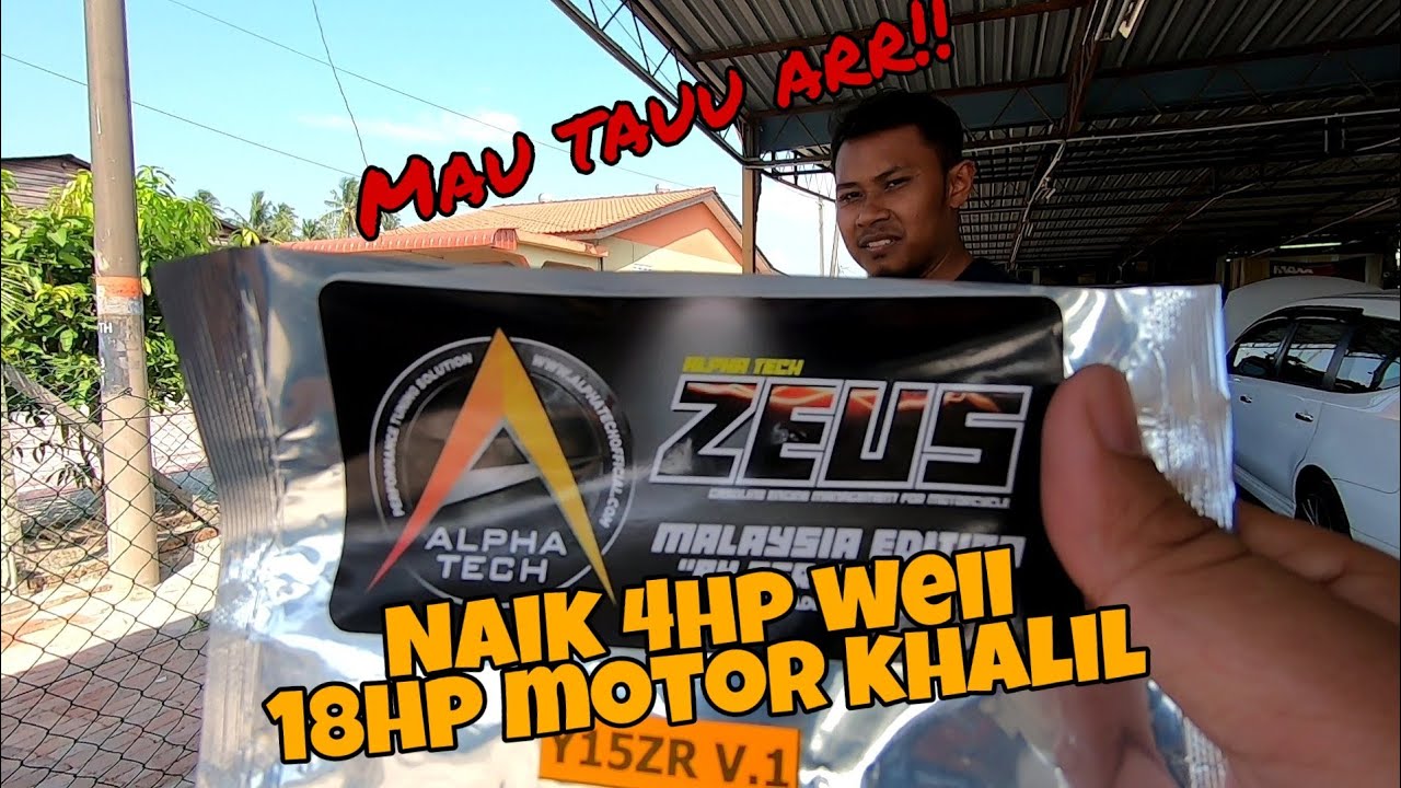 KHALIL TRY ECU BARU DARI GGR MACHINE WEII 😍 ZEUS ALPHATECH MY VERSION ...
