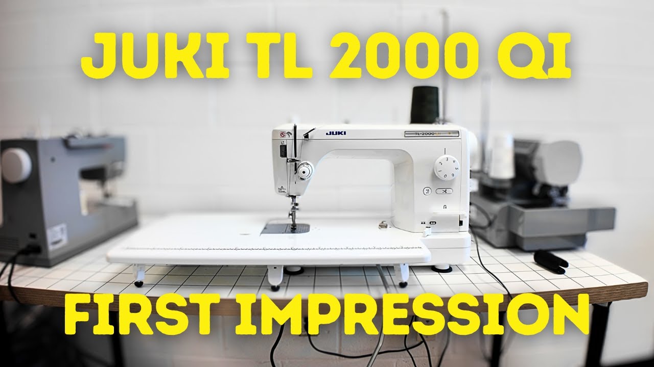 Let's Sew a Pair of Jeans w/ the Juki TL 2000 QI! - YouTube