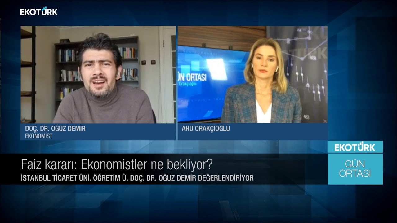 Enflasyon-faiz sarmalından nasıl kurtulunur?|Doç.Dr. Oğuz Demir |Ahu ...