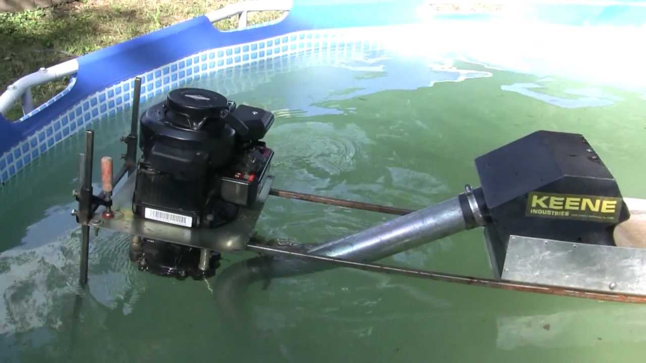 2 inch dredge pool test - YouTube