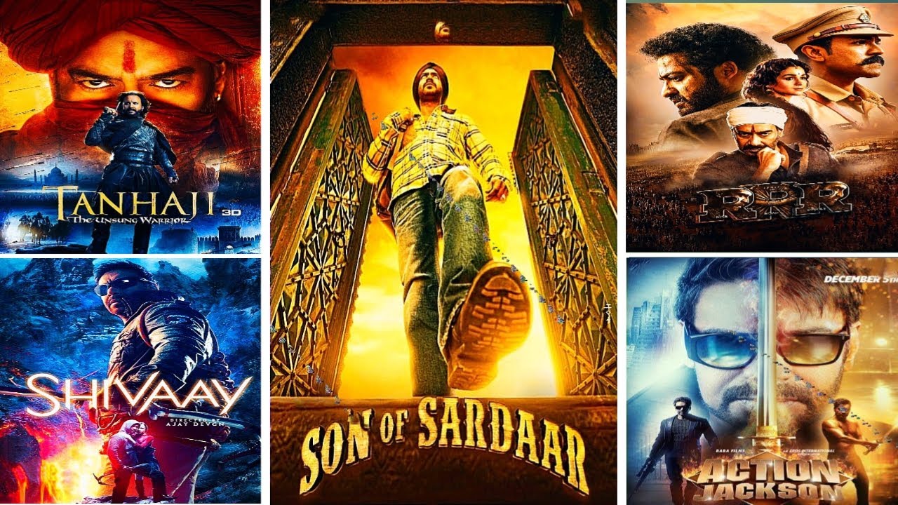 Ajay devgan All Movies Name List part 2| Ajay All Movie List Hit or ...