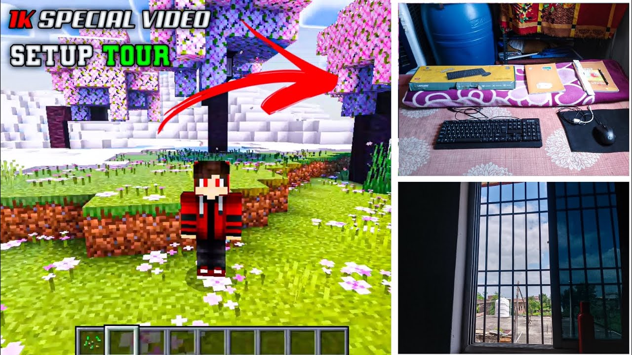 1k Special video| Setup Tour - YouTube