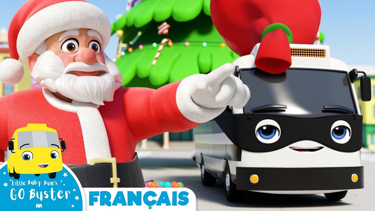 Go Buster en Français | Bandit Bus Vole Noël | Chansons de Noël pour ...