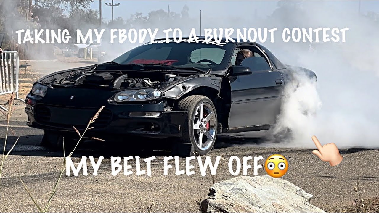TAKING MY FBODY TO A BURNOUT CONTEST😳 - YouTube