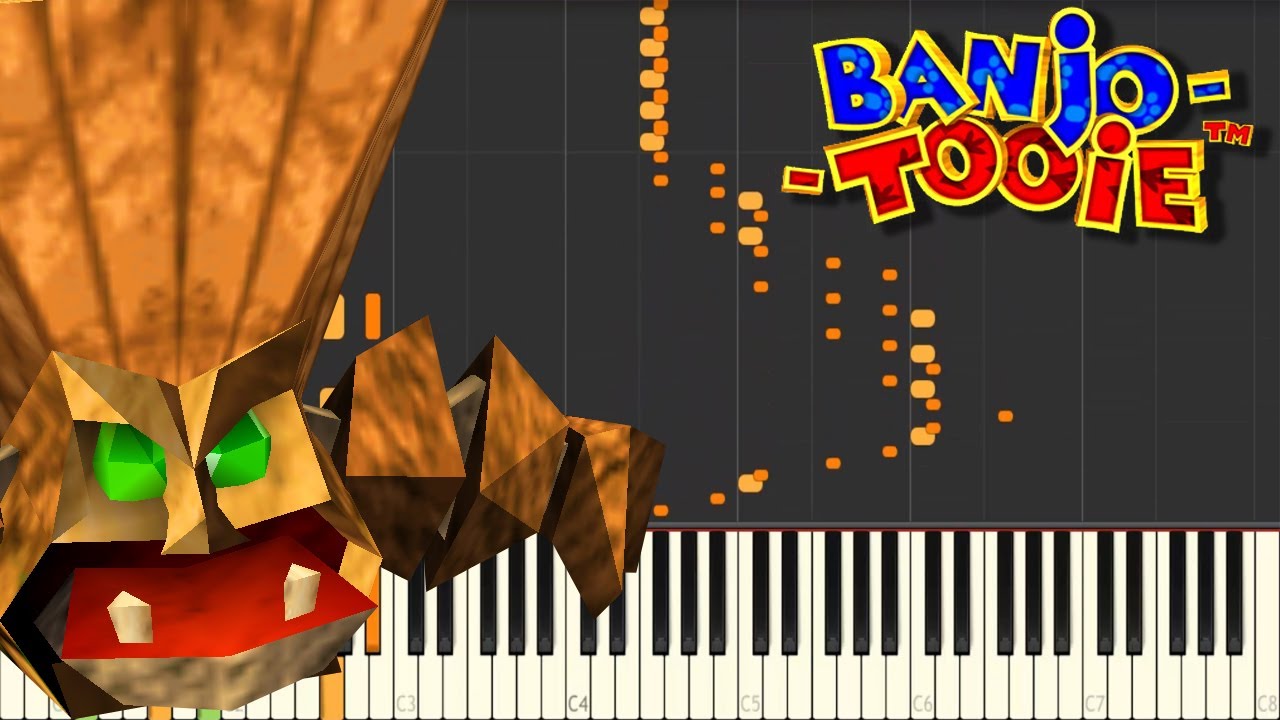 Mayahem Temple - Banjo-Tooie (Synthesia) - YouTube