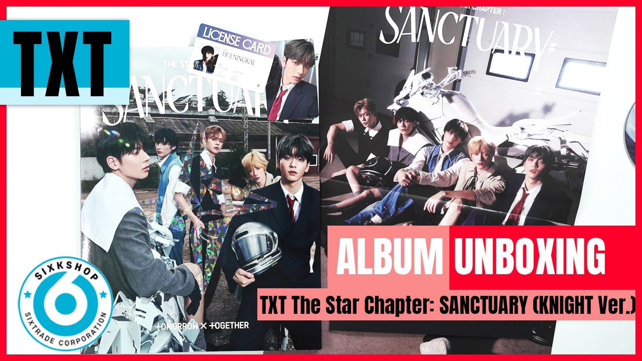 [UNBOXING] TOMORROW X TOGETHER(TXT) The Star Chapter: SANCTUARY [KNIGHT ...