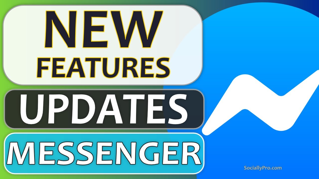 Facebook Messenger New Updates Features April 2020 - YouTube