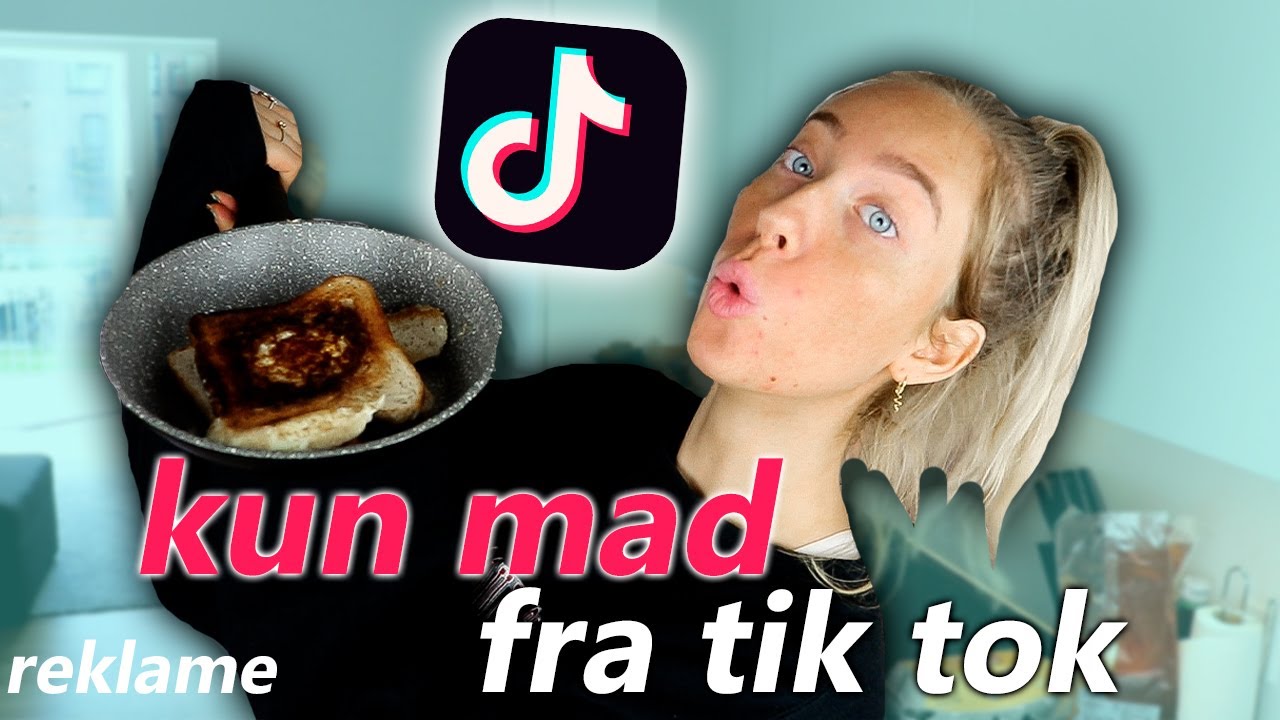 Spiser KUN mad fra Tik Tok en hel dag - YouTube