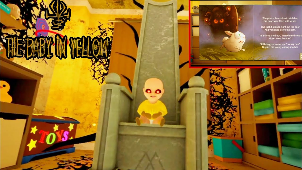 Baby In Yellow Chapter 1 'Sheep' Night 1 to 3 Full Gameplay | Part 2 ...