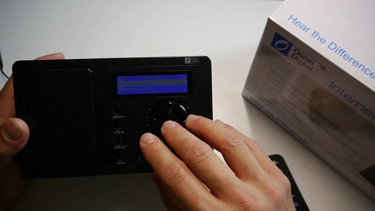 Internet Radio Ocean DigitalWR220 Unbox review - YouTube