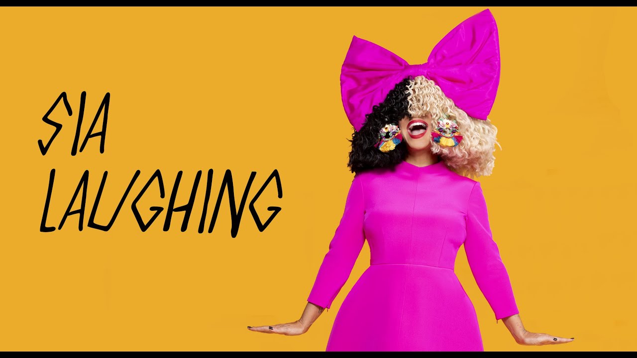 sia laughing for 5 minutes straight - YouTube