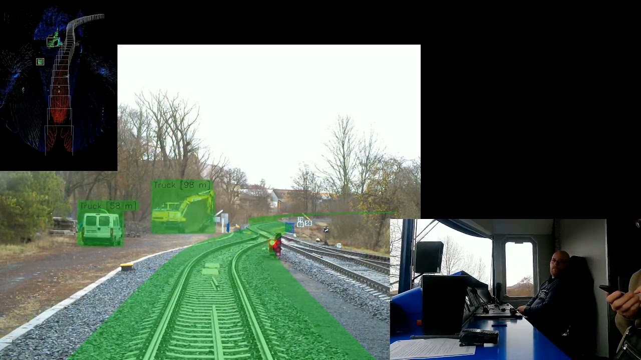 Driverless train demonstration - YouTube