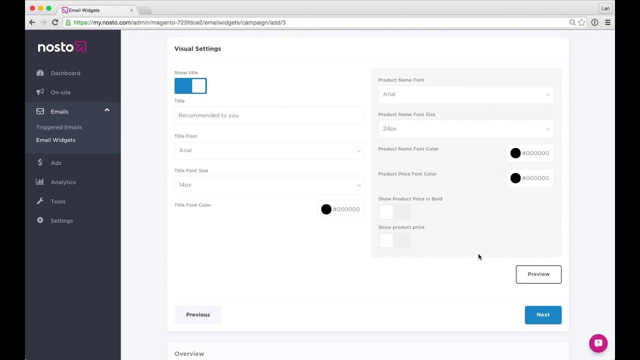 Email Personalisation Widget: Getting Started 1/3 - YouTube