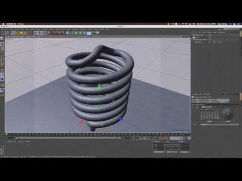 3D CF Light Modeling & Texturing in Cinema 4D R16 Tutorials - YouTube