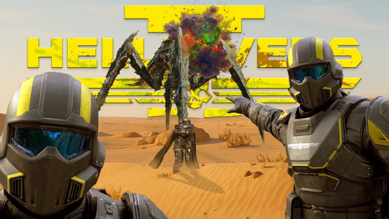 Helldivers 2 Funny Moments With Four Idiots - YouTube