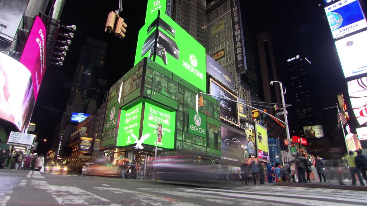 Xbox One Times Square Launch - YouTube