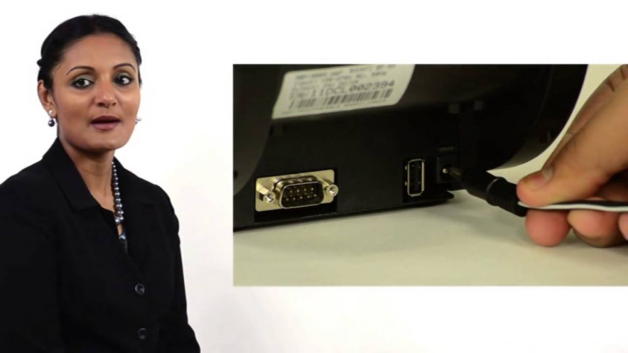 Turning on the printer - YouTube