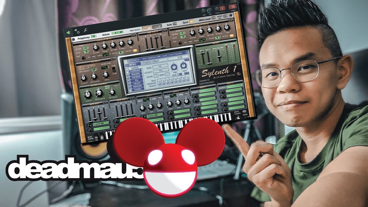 How I made this Synth sound like Deadmau5 (stock plugins) - YouTube