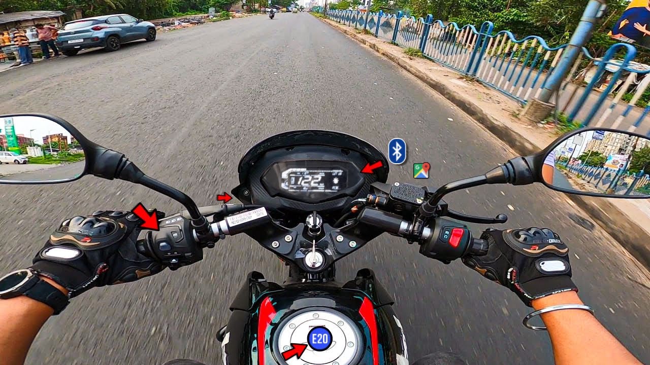 2024 Bajaj Pulsar 125 Digital Meter RIDE REVIEW - New Features Break ...