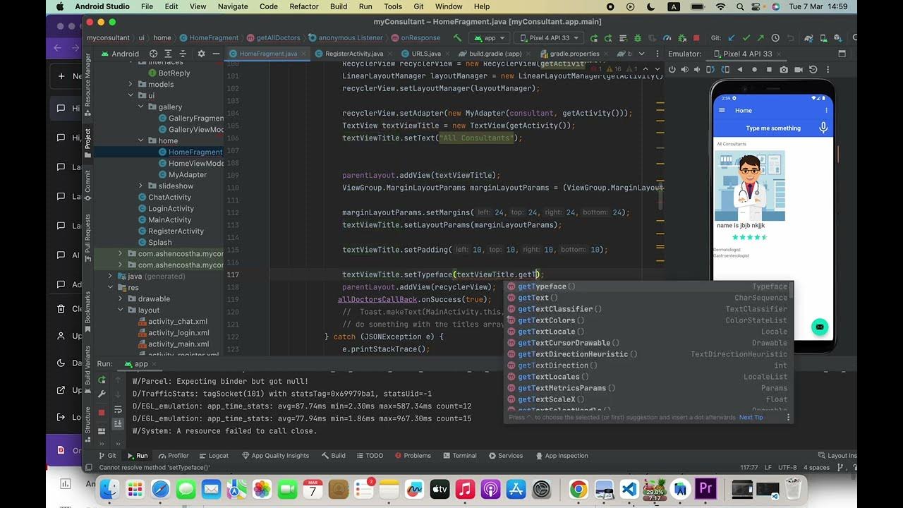 How to Make a TextView Bold in Android: Programmatically Setting Typeface - YouTube